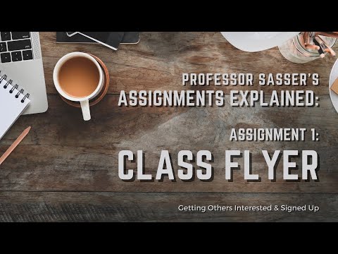 Assignment 1: Class Flyer | English 2311 | San Jacinto College ...