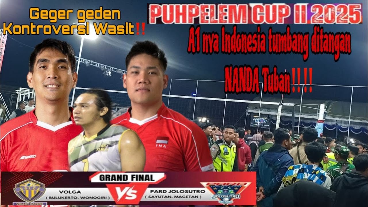 FINAL GEGER GEDEN‼️PUHPELEM CUP 2 VOLGA BULUKERTO VS JOLOSutro‼️ - YouTube