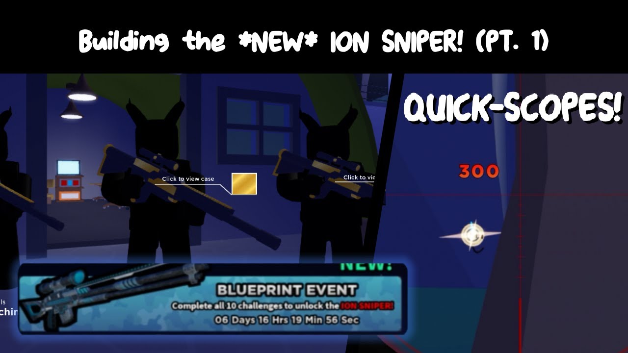 Building The *NEW* ION SNIPER! (PT. 1, Roblox Base Battles) - YouTube