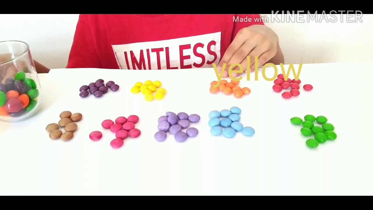 Learn colours with smarties. - YouTube