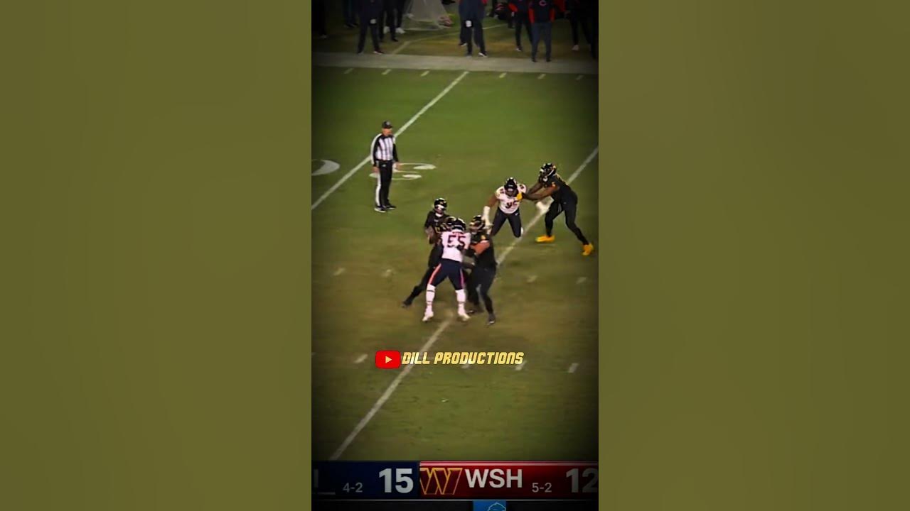 INSANE Ending to Commanders vs Bears 👀 #shorts #nfl - YouTube