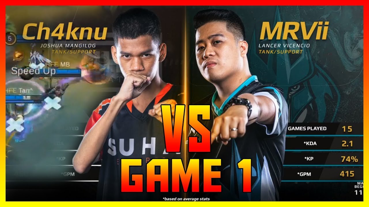 [GAME 1] THE NATIONALS - MLBB CONFERENCE 1 2019 | SUHA EXECRATION VS ...
