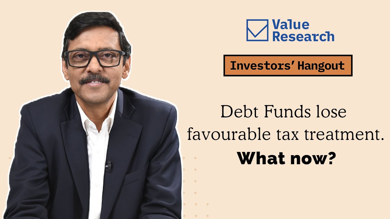 Debt Funds lose favourable tax treatment. What now? - YouTube
