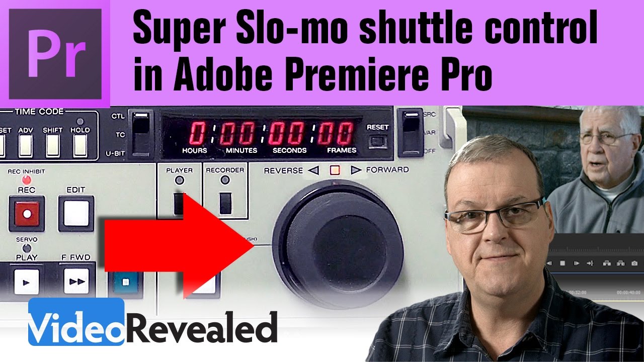 Super Slo-mo shuttle control in Adobe Premiere Pro - YouTube