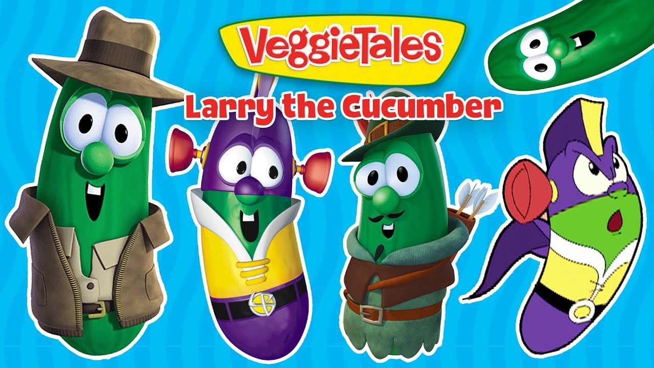 Adventures of Larry the Cucumber! ⭐️ | Compilation | Larry-Boy! | VeggieTales - YouTube