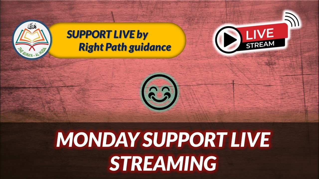 SUPPORT LIVE STREMING on MONDAY | Ep.125 - YouTube