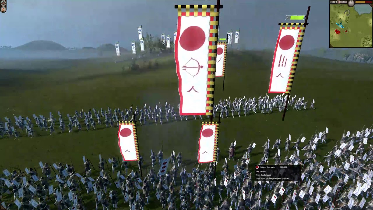 Total War SHOGUN 2 Ottomo Clan vs. Kyoto Zoomed In - YouTube