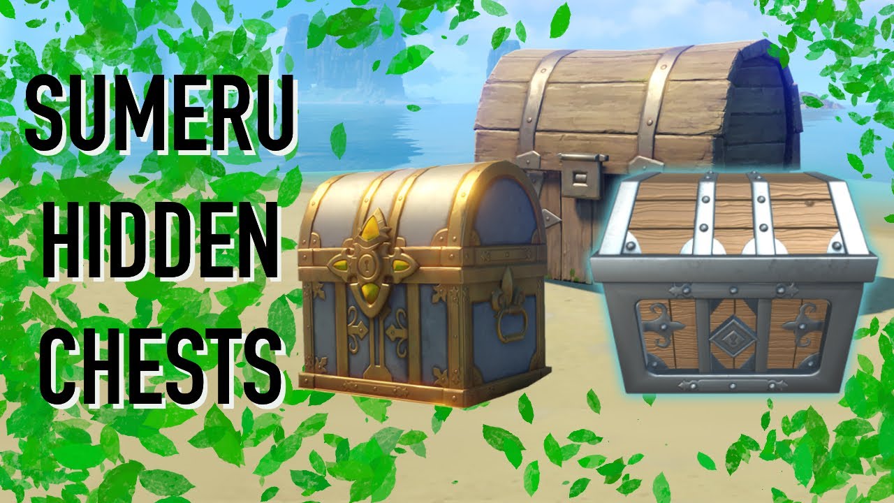 Sumeru hidden chests genshin impact صناديق مخفيه في سوميرو قنشن امباكت ...