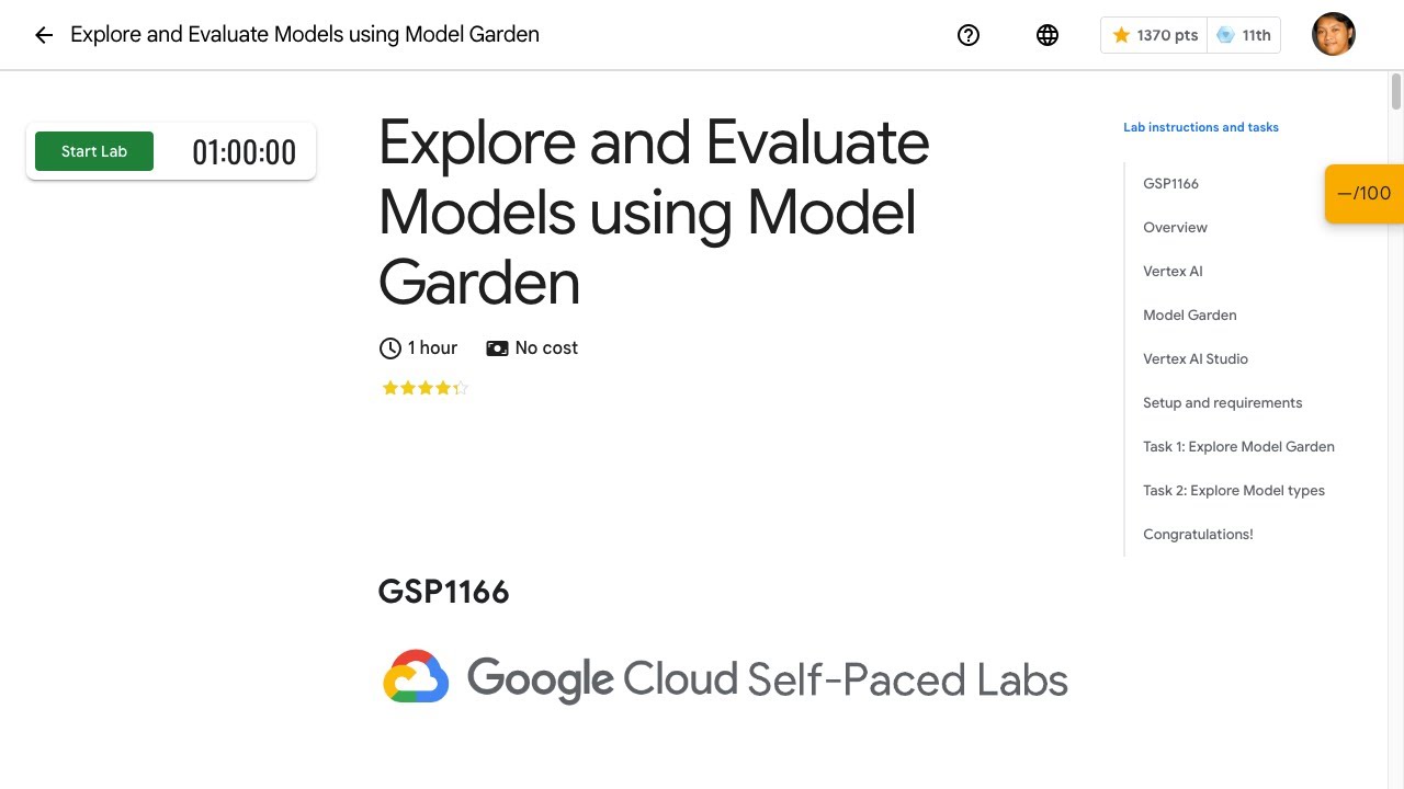 Explore and Evaluate Models using Model Garden GSP1166 - YouTube