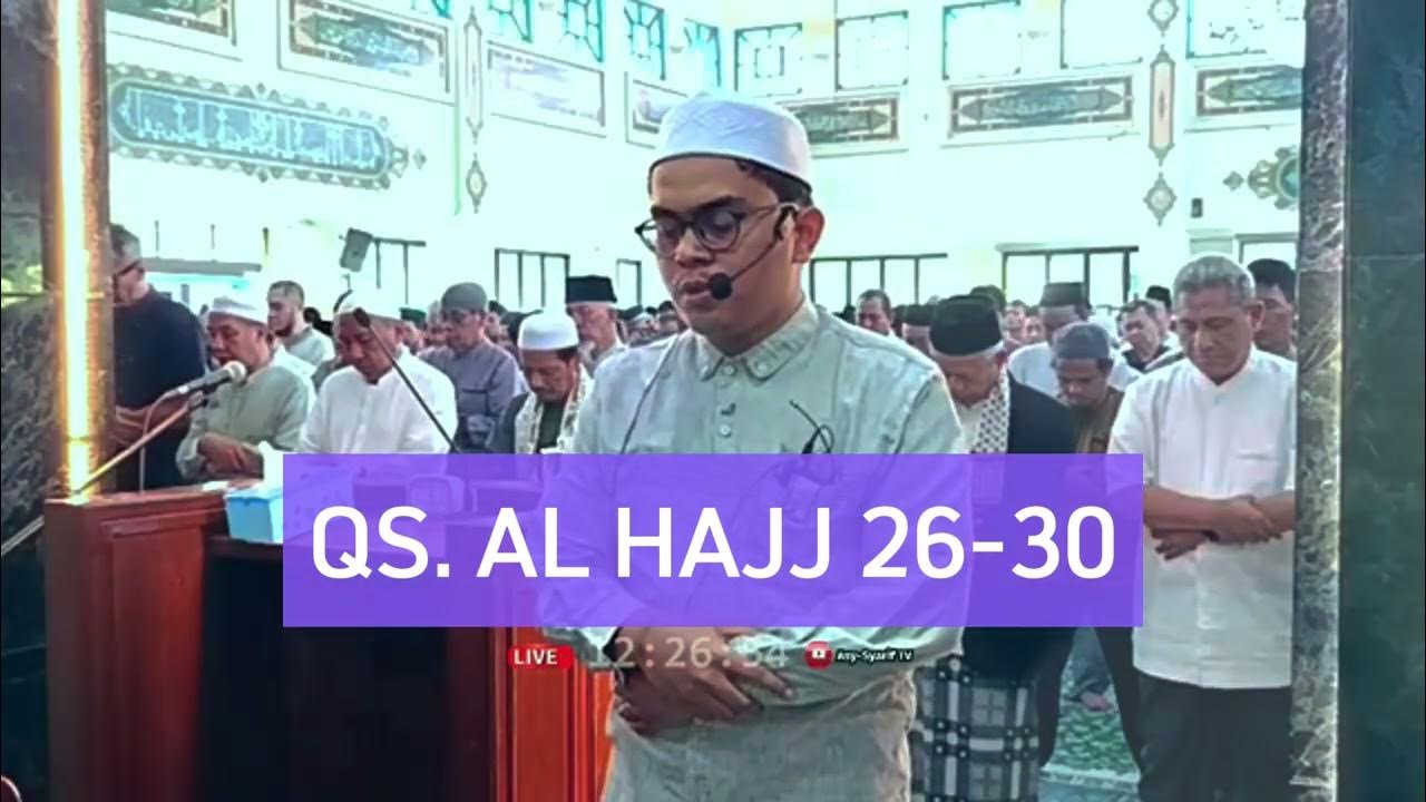 Al Ustadz Azirah Aulia AlHafidz - QURAH SURAH AL FATIHAH - AL HAJJ - AL AHZAB -Masjid Asy-Syarif ...