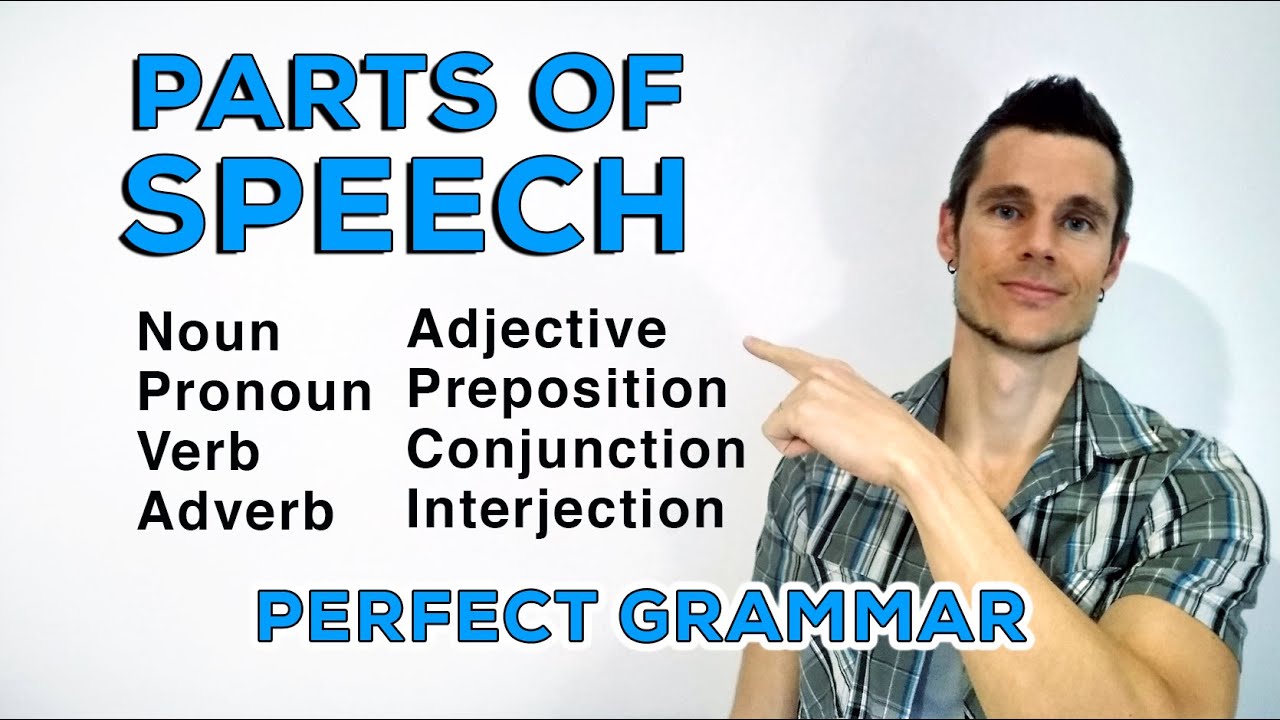 Learn the Parts of Speech - Basic English Grammar Lesson - YouTube