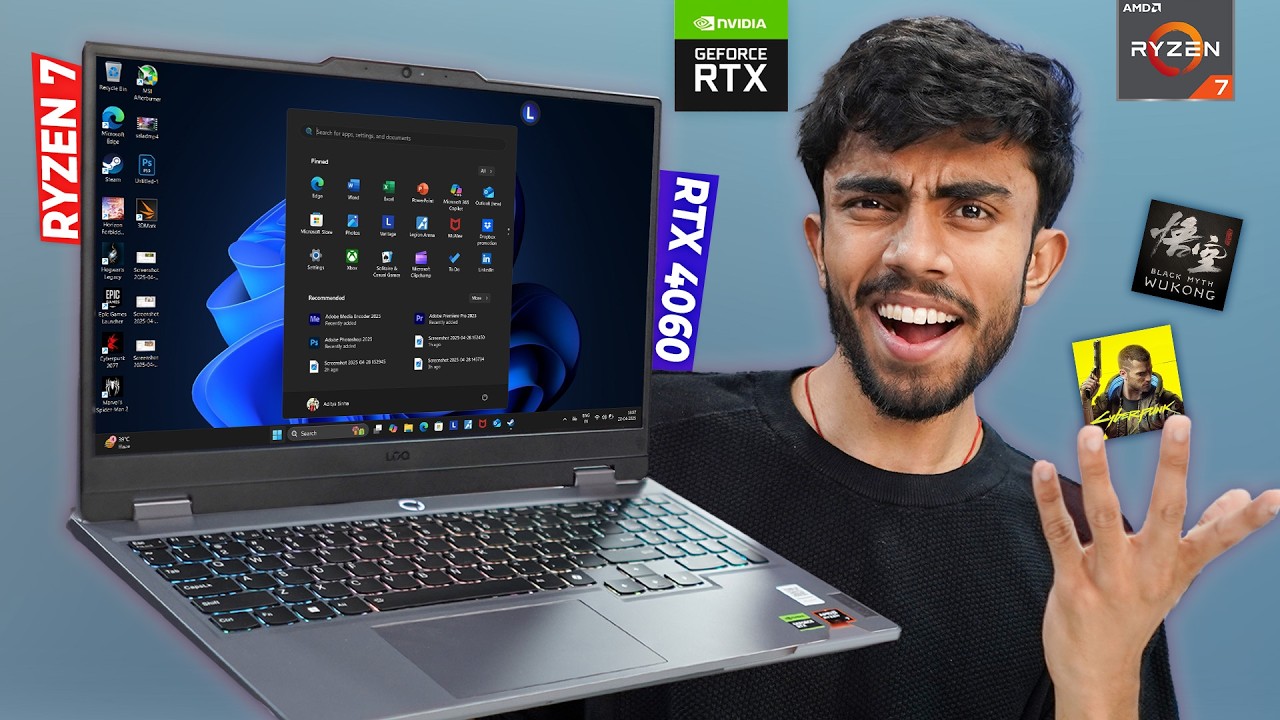 I Tried Best RTX 4060 Laptop⚡Perfect For Gaming & Editing Under Budget ...