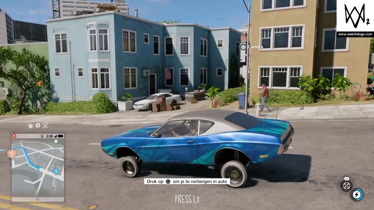 How To Use The Hydraulics In Watch Dogs 2 - YouTube