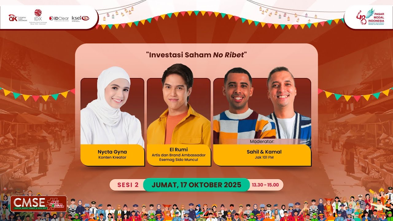 #CMSE2025 Podcast: "Investasi Saham No Ribet" - YouTube