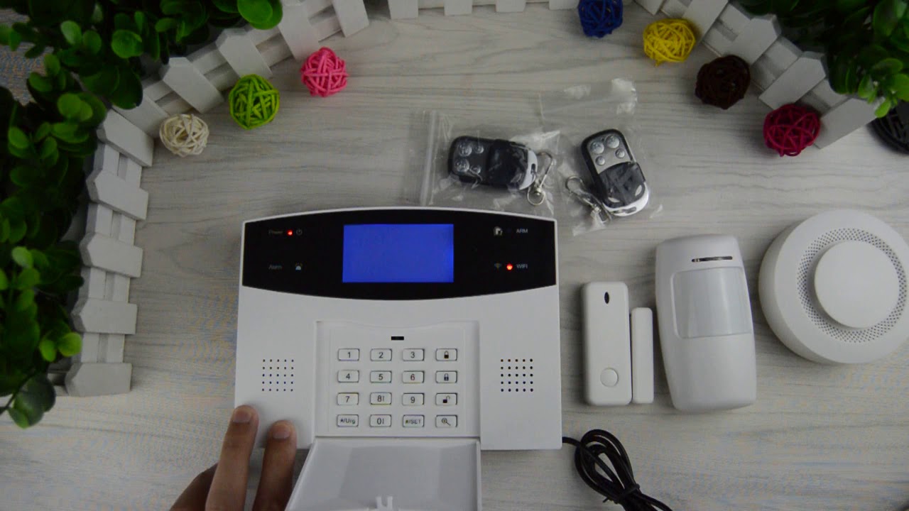 (Earykong) How to use the WPG wifi gsm alarm system? - YouTube
