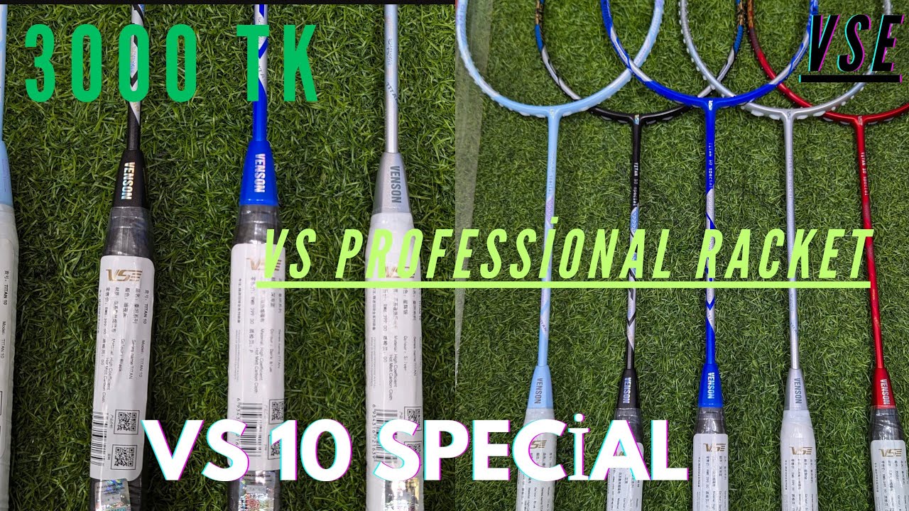 100% Original VSE Racket Price in bd 2024, কম দানে ভালো মানের রেকেট # ...