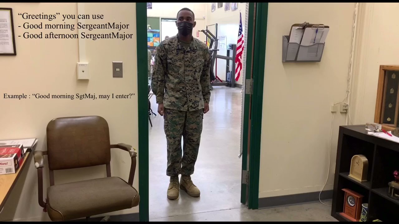 Entering An Instructor Office - YouTube