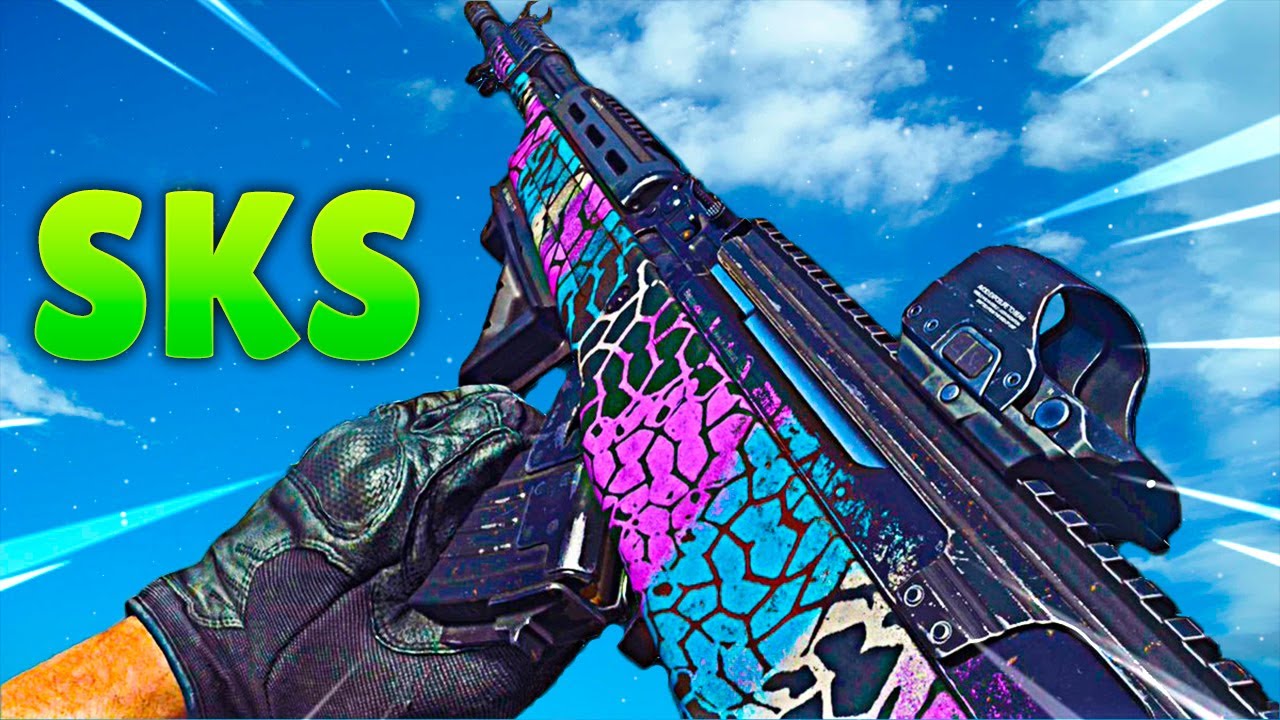 La MEJOR CLASE de la SKS en WARZONE y MODERN WARFARE *REVIENTA de 3 ...