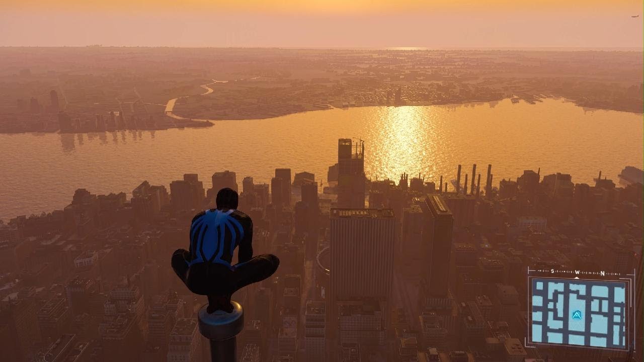 Marvel's Spider-Man Remastered Free Roam with Secret Wars Suit - YouTube