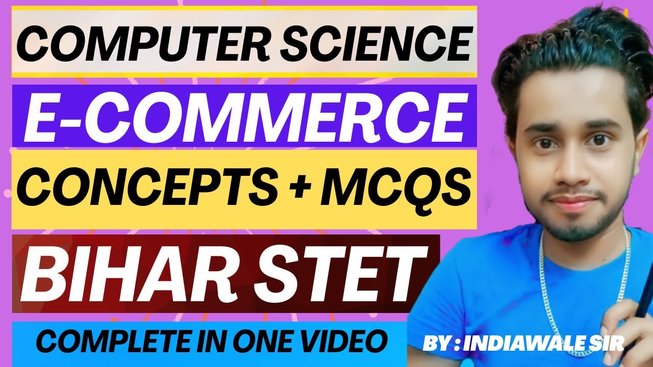 Bihar STET Computer Science & E-Commerce Marathon 2025 | Complete STET ...