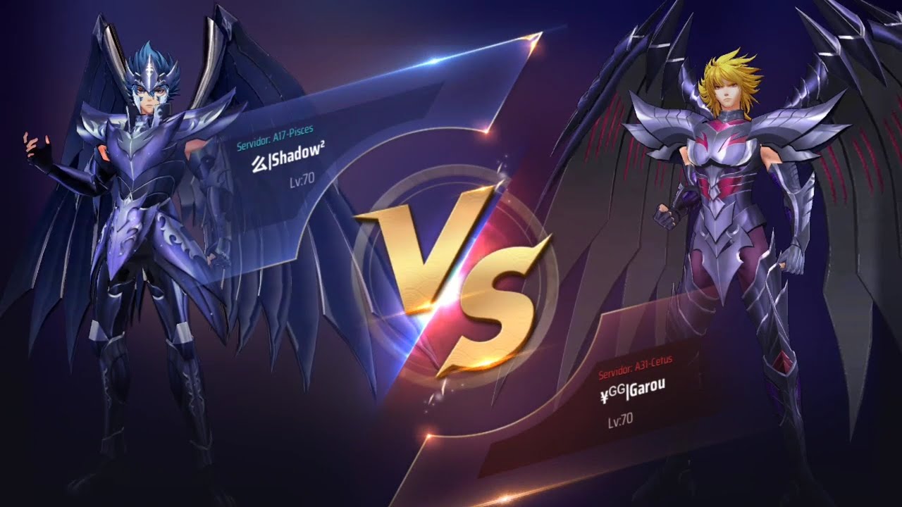 Shadow vs Garou // SAINT SEIYA AWAKENING KOTZ - YouTube