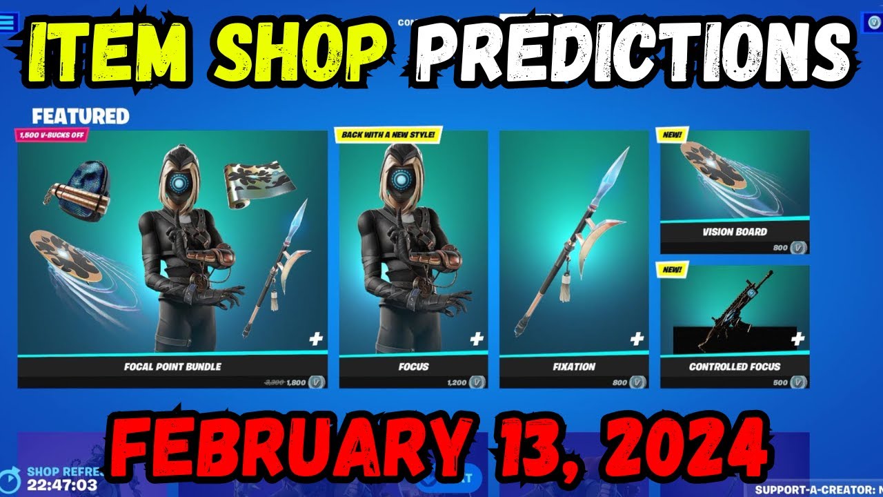 February 13th 2024 Fortnite Item Shop CONFIRMED | Fortnite Early Item ...