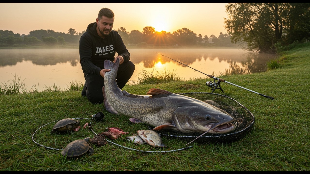 CRAZY BAIT Caught a 100KG MONSTER FISH! 😱🐟 - YouTube