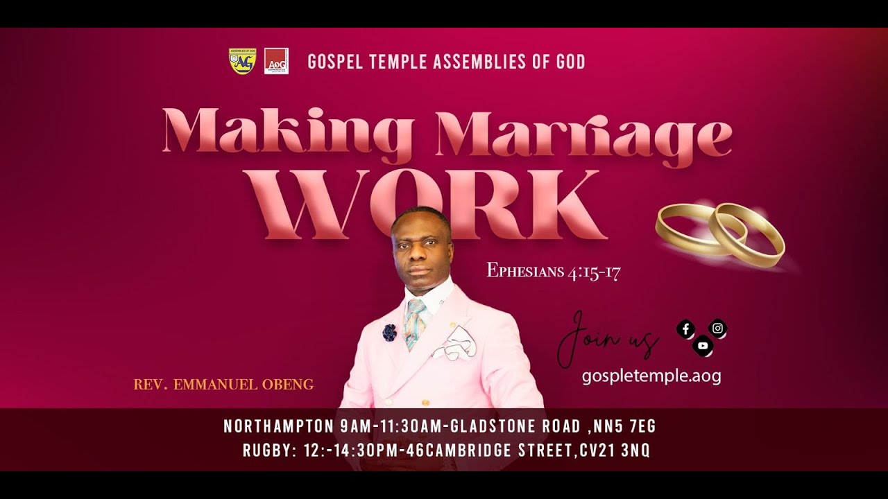 THE ESSENTIAL ROLE OF PARENTS | Rev. Emmanuel Obeng | GTAG UK - YouTube