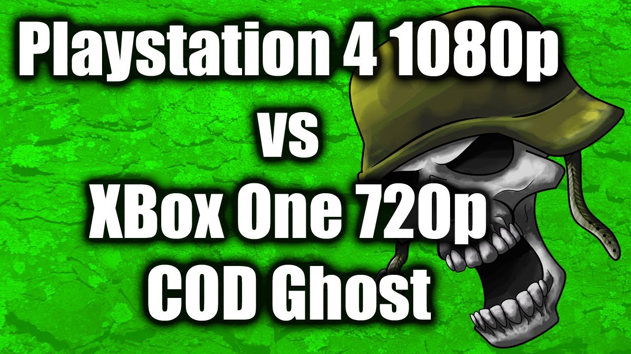 COD Ghost Playstation 4 Native 1080p vs Xbox One 720p Upscaled - YouTube