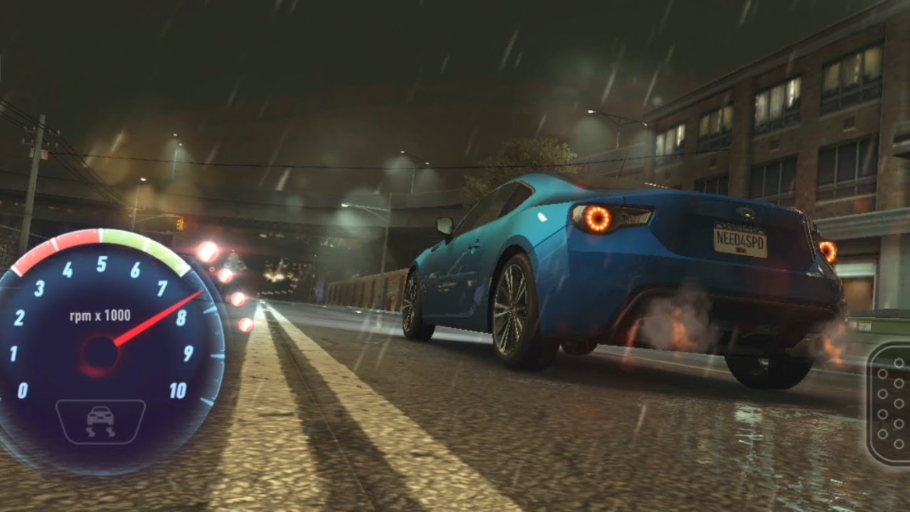 Need for Speed game play, car racing video game - YouTube
