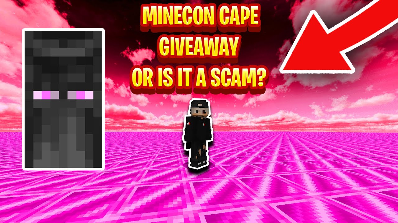 MINECON CAPE GIVEAWAY??? | FAKE? - YouTube