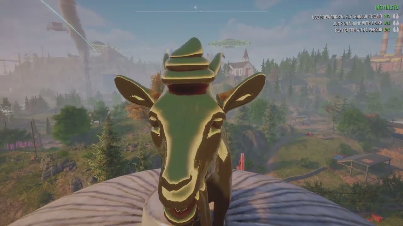 Goat Simulator 3- golden poo hat - YouTube