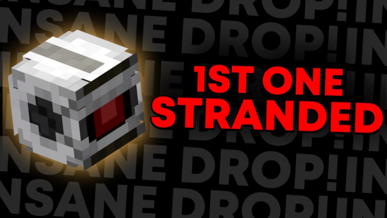 HE GOT A JUDGEMENT CORE ON STRANDED (hypixel skyblock) - YouTube