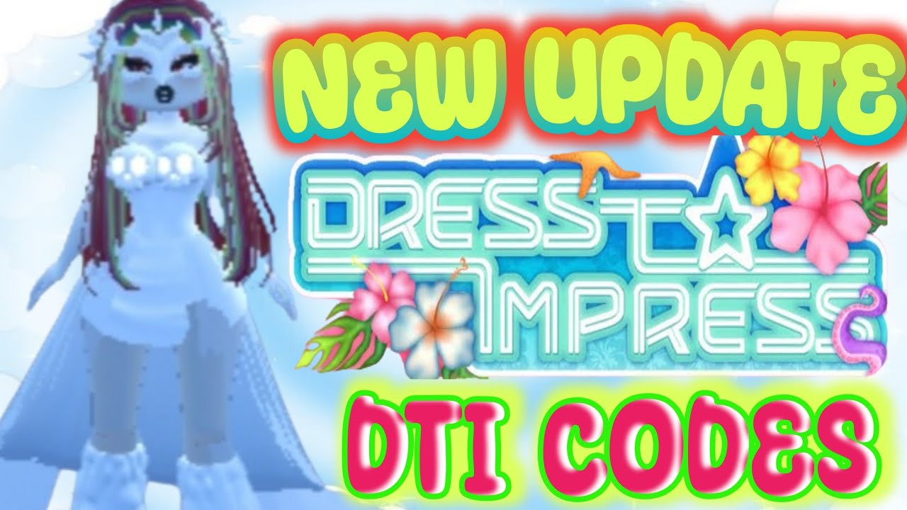 NEW UPDATE DTI NEW FREE CODES IMPRESS DRESS ROBLOX FASHION - YouTube