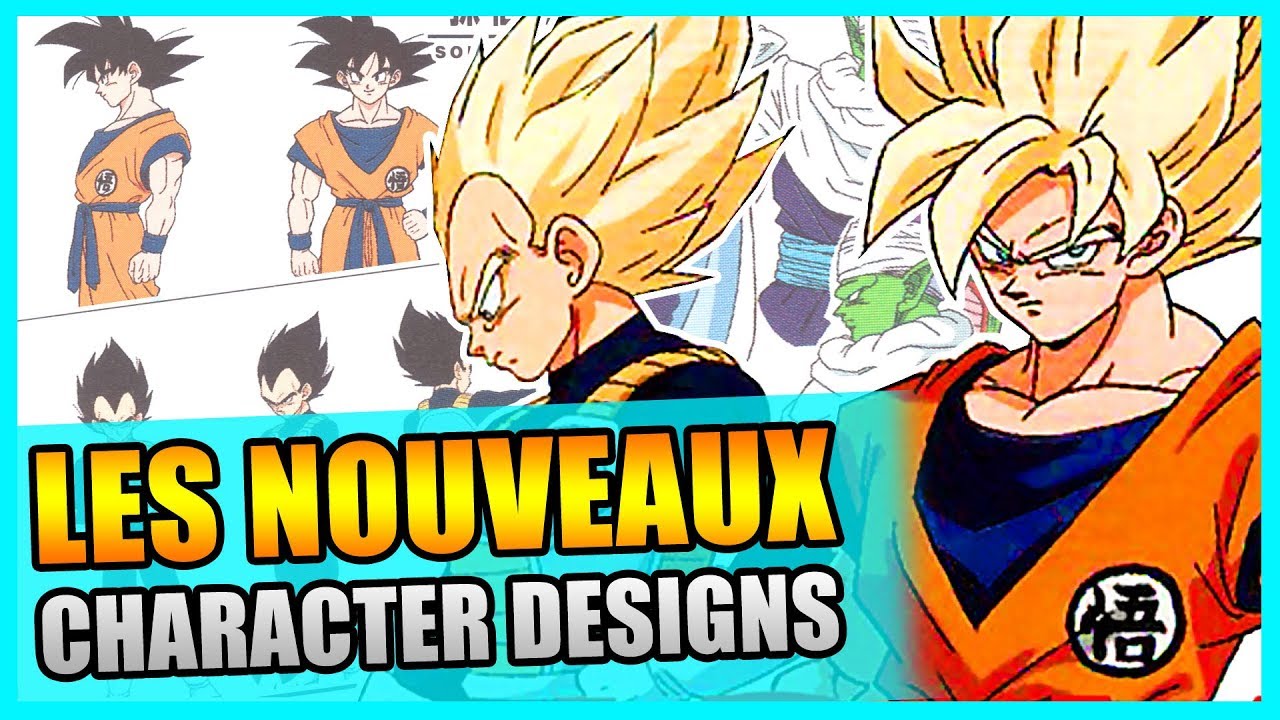 NOUVEAUX CHARA DESIGNS DES PERSOS DU FILM - YouTube