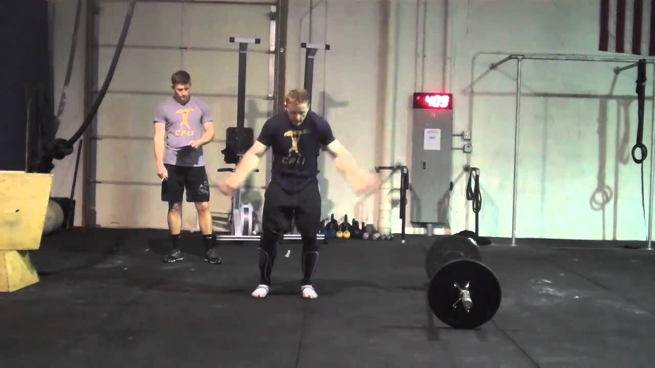 Larry Ford - CrossFit Games Open WOD 11.1 - YouTube
