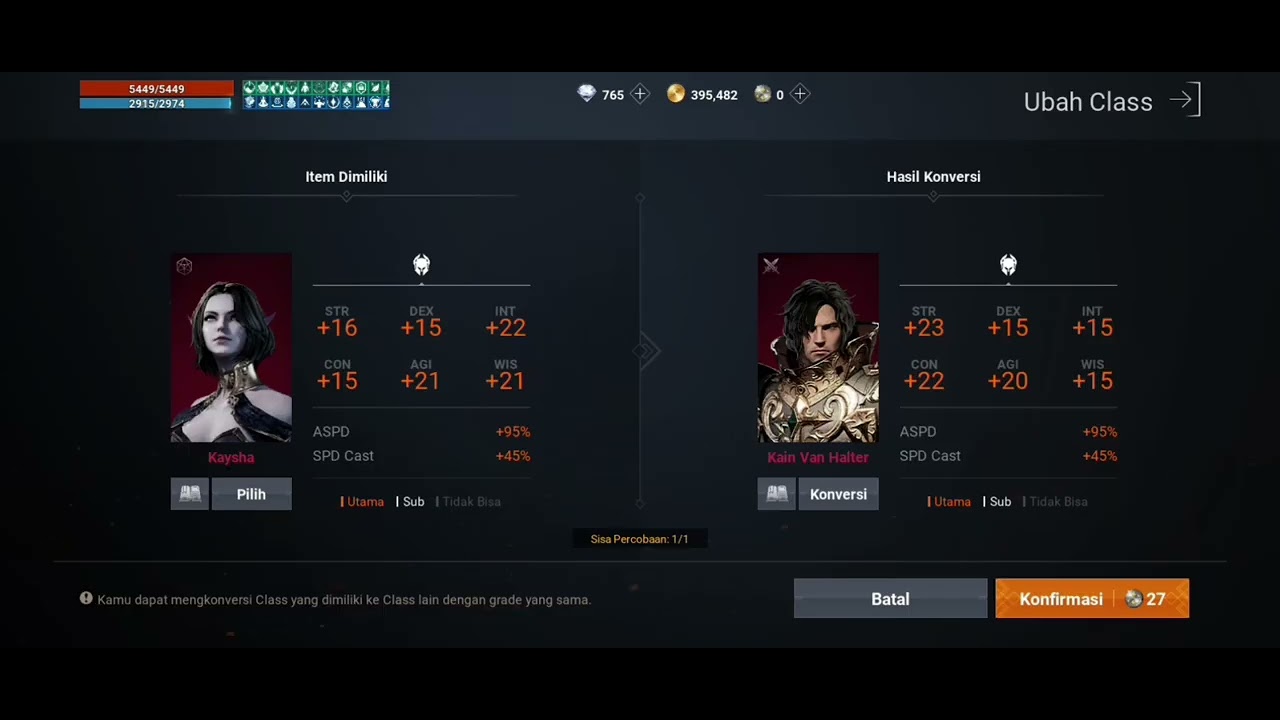 Lineage 2M GANTI CLASS - YouTube