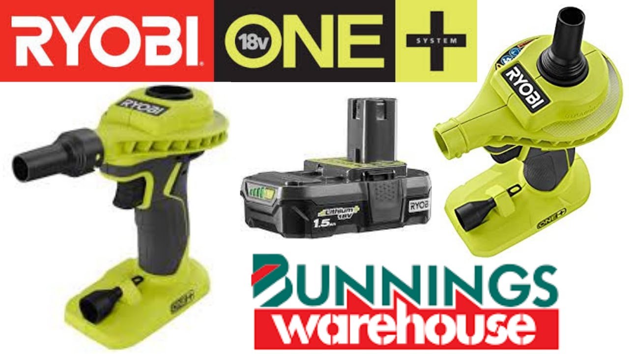 Ryobi 18V Cordless High Volume Inflator - Unboxing and Review - YouTube