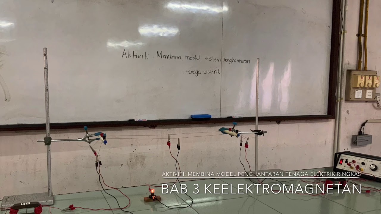 Aktiviti: Membina model penghantaran tenaga elektrik ringkas - YouTube