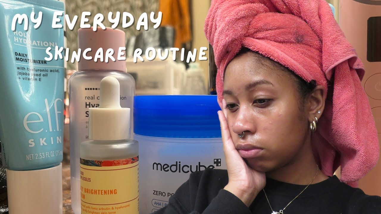 my everyday skincare routine: elf skin, medicube, good molecules ...