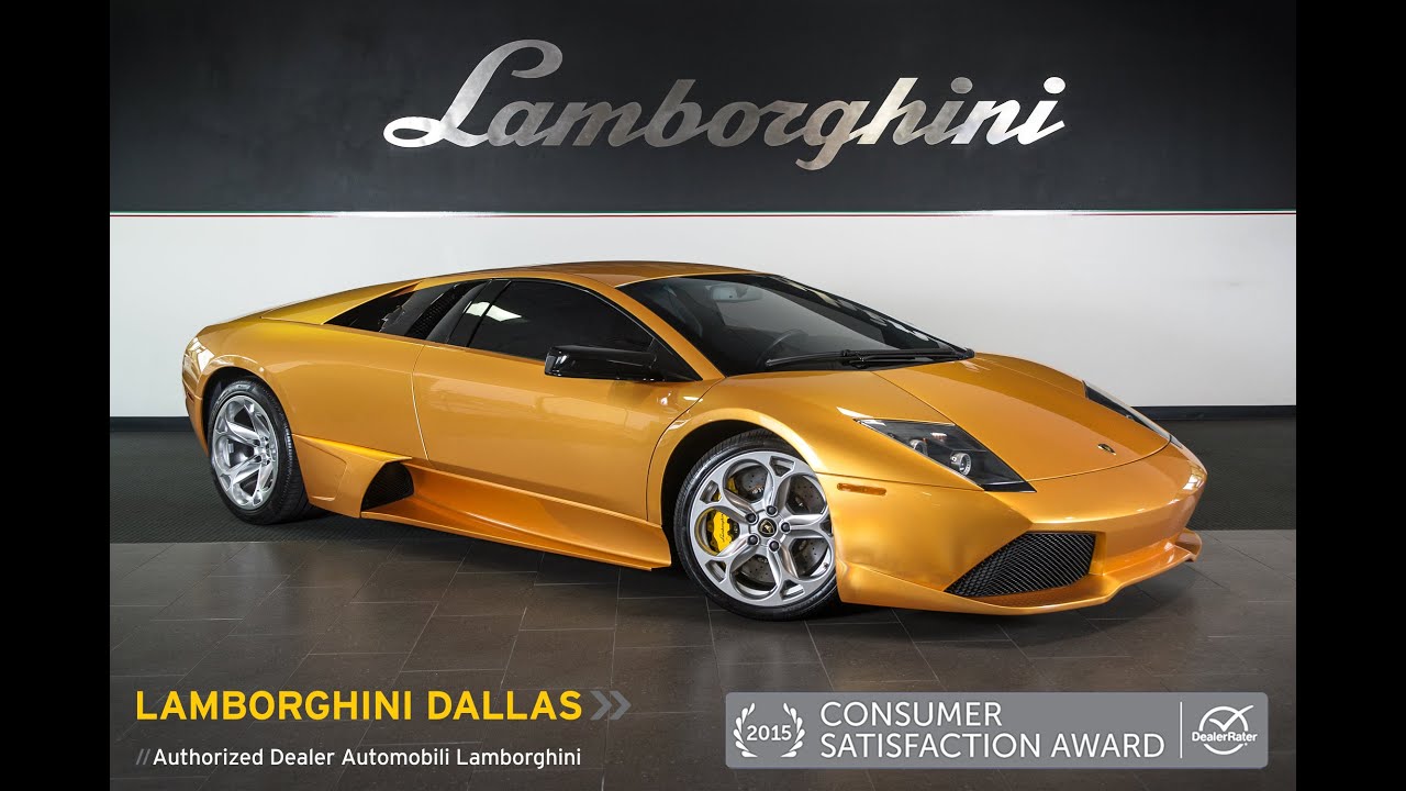 2007 Lamborghini Murcielago LP640 Oro Adonis LC358 - YouTube