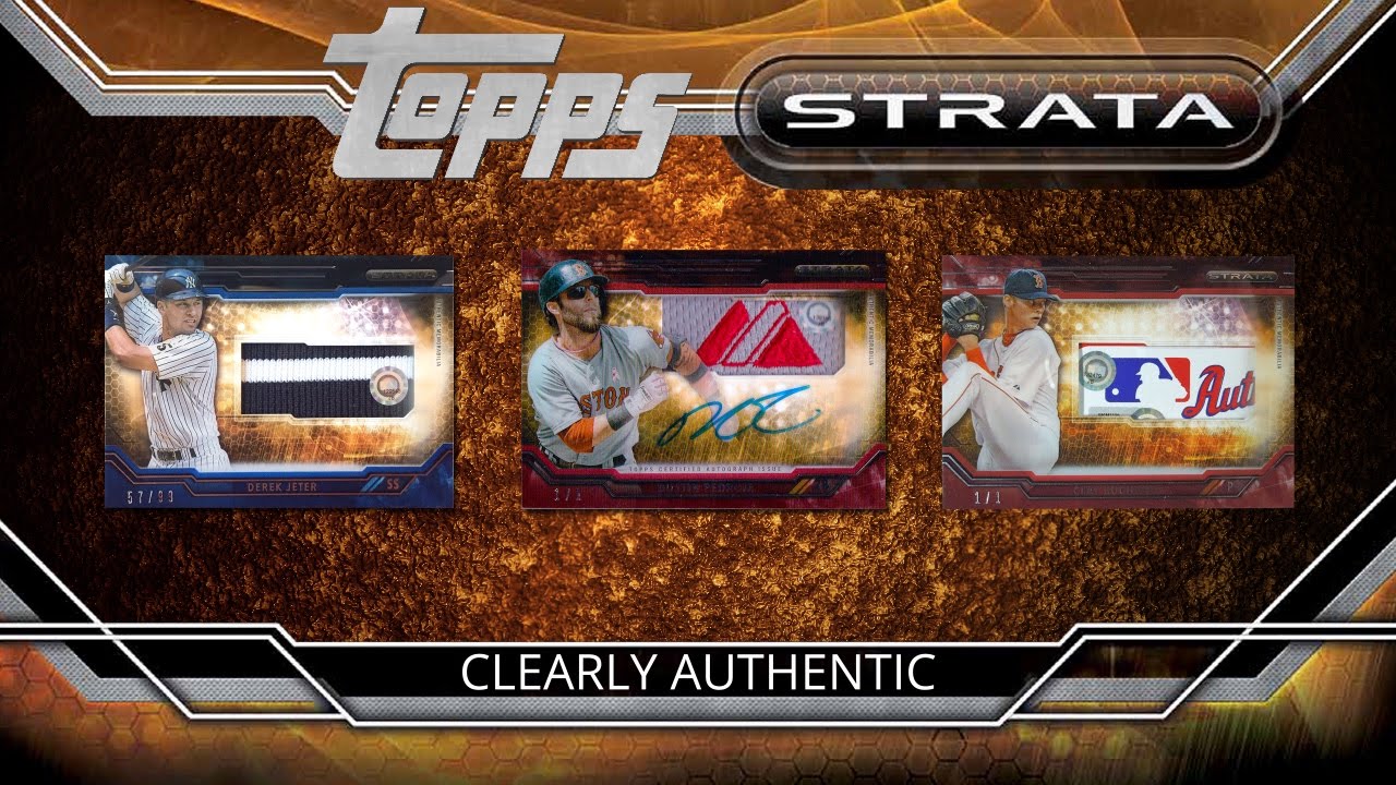 2015 Topps Strata Baseball: Track Relic Cards Using The MLB ...