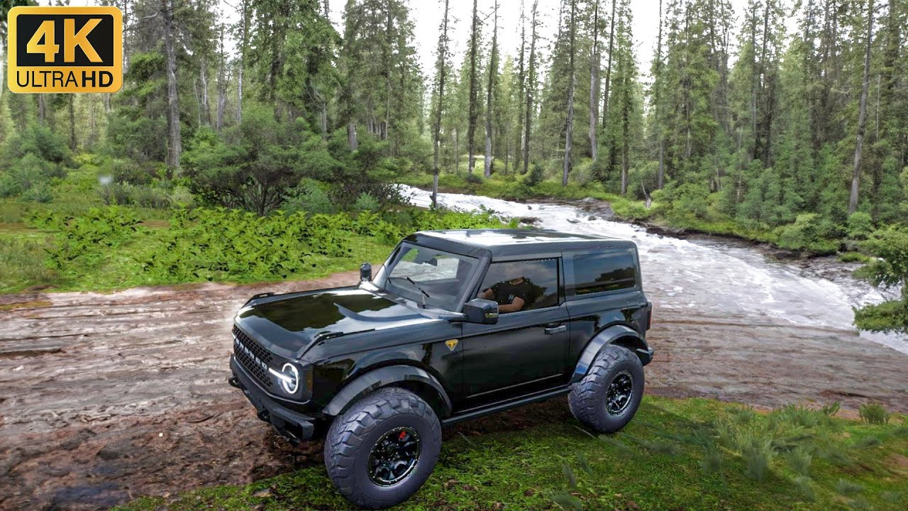 Ford Bronco Offroad Convoy Braving the Rainy Season in Forza Horizon 5 ...