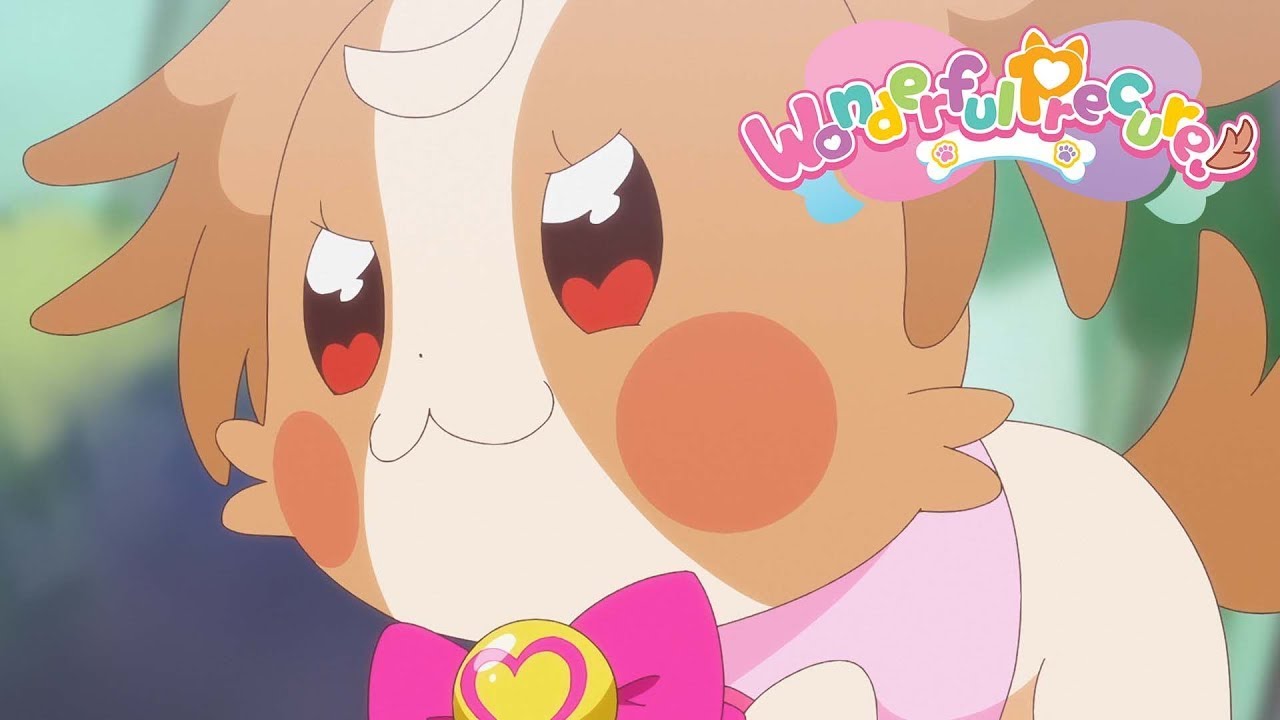 This Dog Turns Into a Magical Girl | Wonderful Precure - YouTube