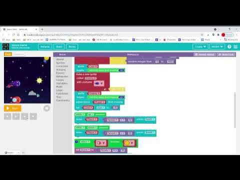 Space Game In Code.org || Sprite Lab || Easy - YouTube