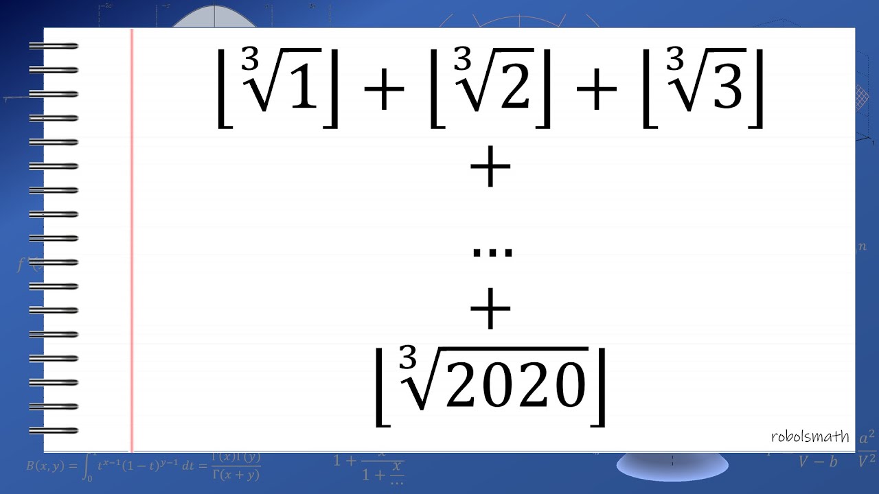 Algebra: Sum of Floors - YouTube