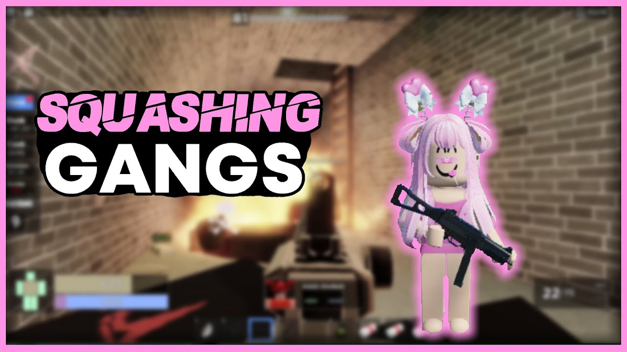 SQUASHING Gangs in Criminality ROBLOX - YouTube