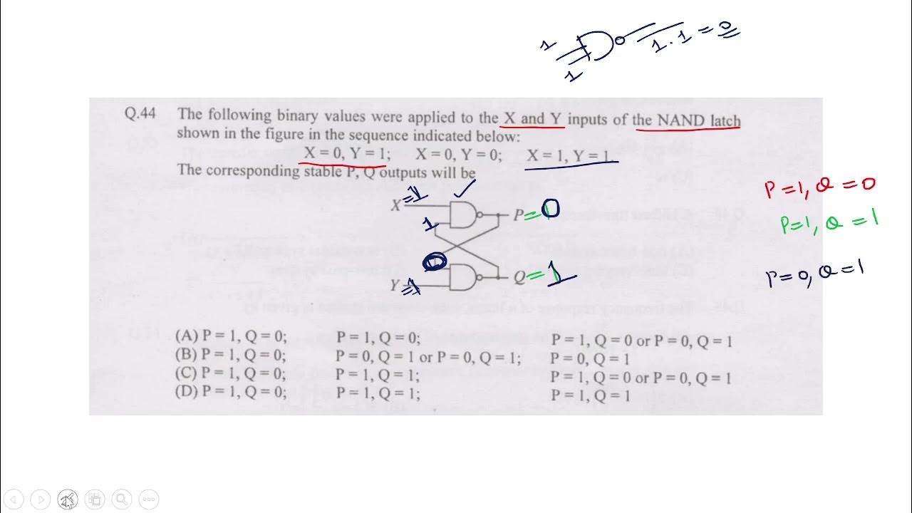 GATE Preparation D3 | Miscellaneous problem solving in Combinational Circuits | Electronics ...