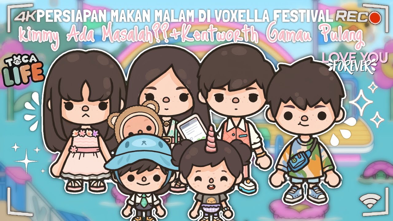 DRAMA TOCA BOCA | PERSIAPAN MAKAN MALAM DI VOXELLA FESTIVAL | BIG K ...