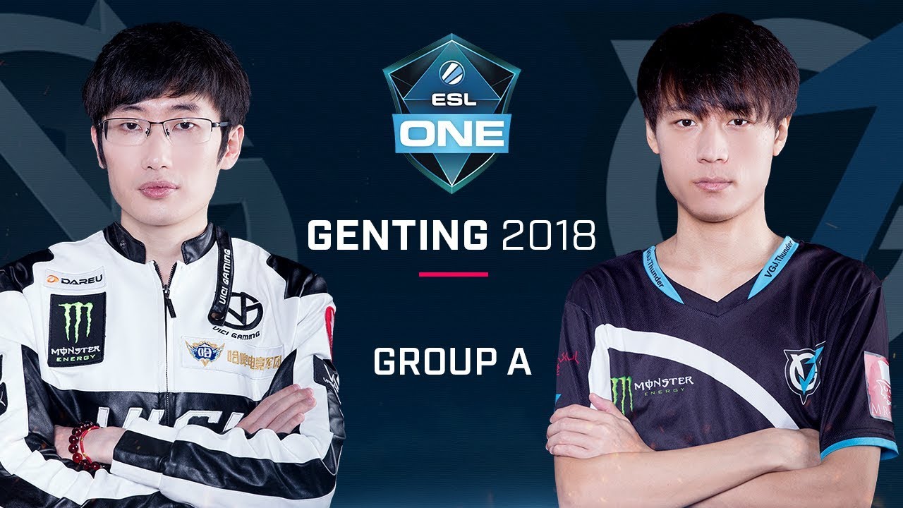 Dota 2 - Vici Gaming vs VGJ.Thunder - Group A Opening Game - ESL One ...
